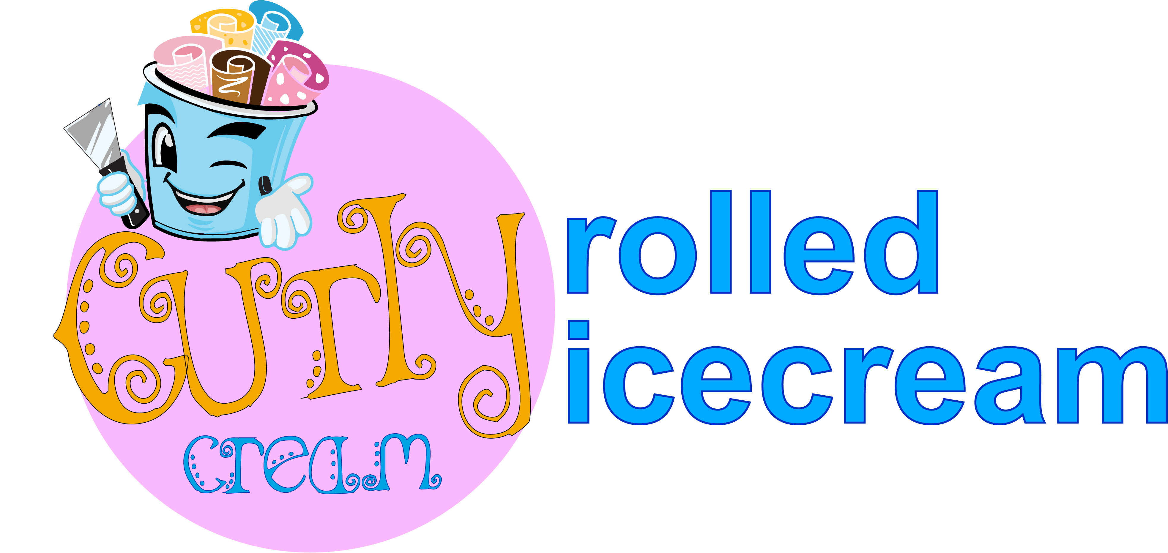 Curly Cream | Home - Curly Cream Rolled Ice Cream